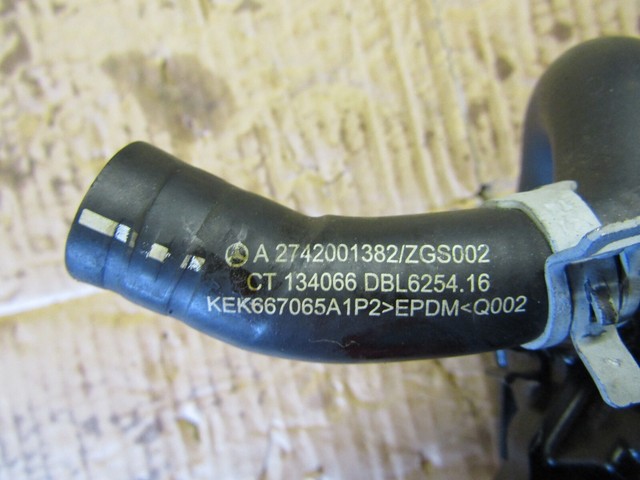 Mercedes-Benz GLC (x253) 2016 Engine Water Coolant Pipe Hose ...