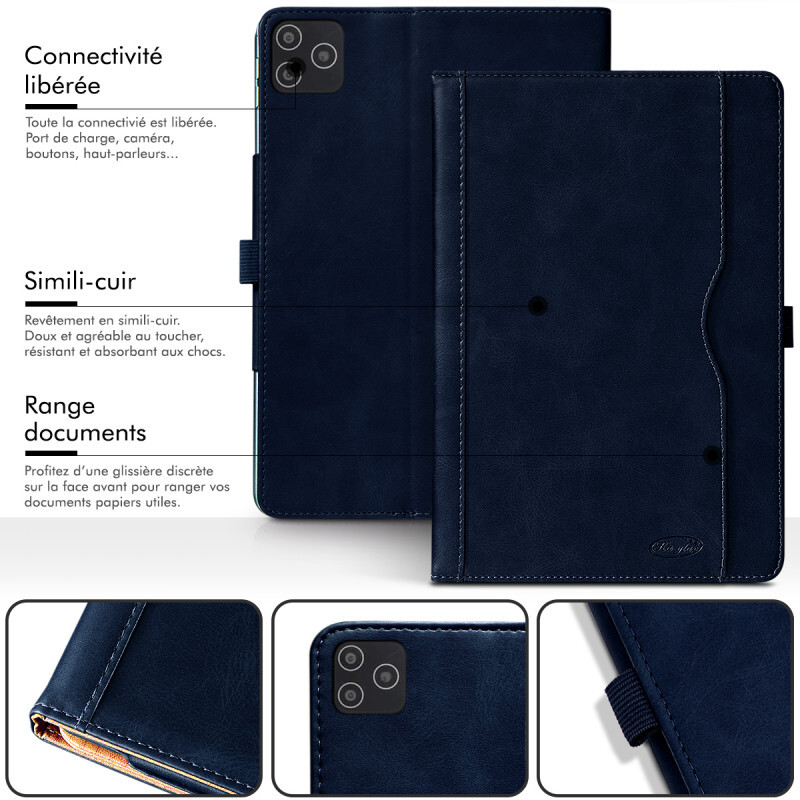 Étui Housse de Protection (R05-Bleu Foncé) pour Tablette Logicom La Tab ...
