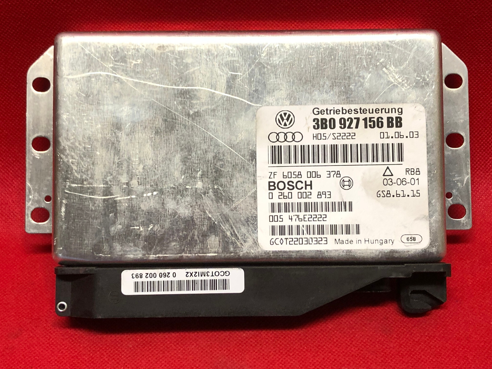 PLUG & PLAY 04 VW PASSAT W8 4.0 TRANSMISSION AT MODULE TCM TCU ...