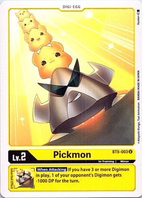 Pickmon BT5-003 U Digimon TCG Near Mint | eBay