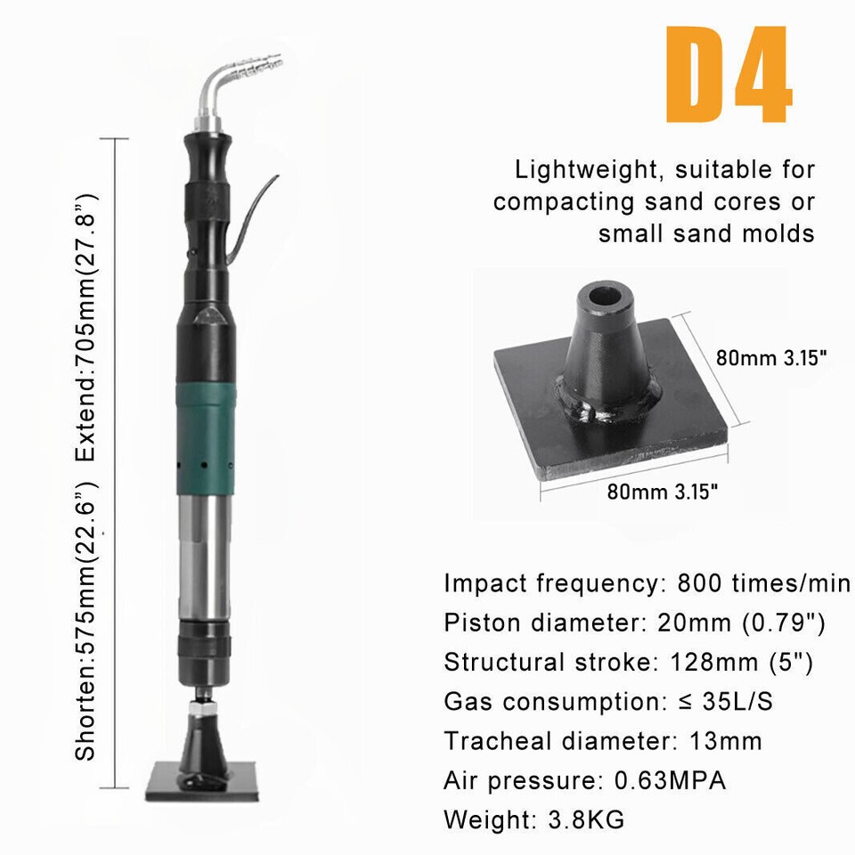 Pneumatic Tamping Machine Earth Sand Air Hammer Sander Rammer Tamper ...