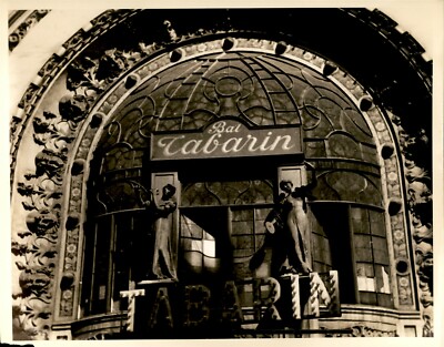 GA113 Orig Photo BAL TABARIN Historic French Cabaret Paris Statues ...