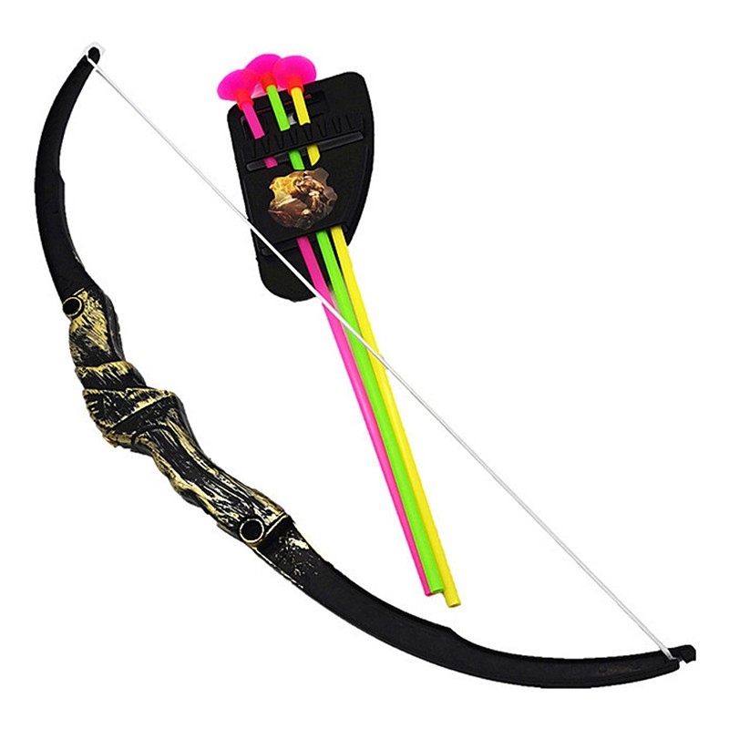 Funny 35cm Children Outdoor Plastic Archery Children'S Bow And Arrow ...