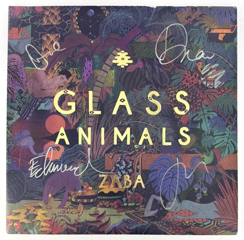 Glass Animals Full Band x4 Signed Autograph Album Vinyl Record LP ...