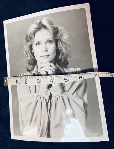 JULIA BARR Original b&w photo ALL MY CHILDREN 7x9 Brooke English Soap ...