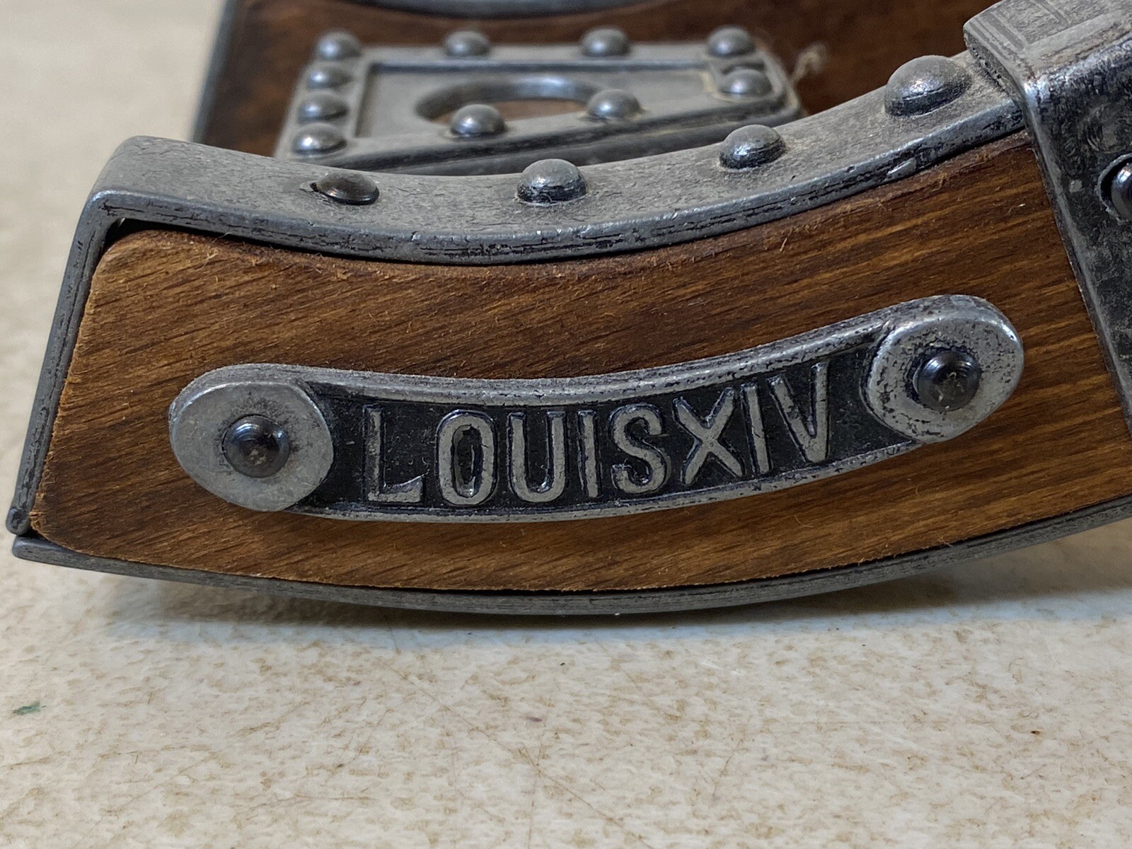 Louis XIV Vintage Model field Cannon display civil war artillery shell ...