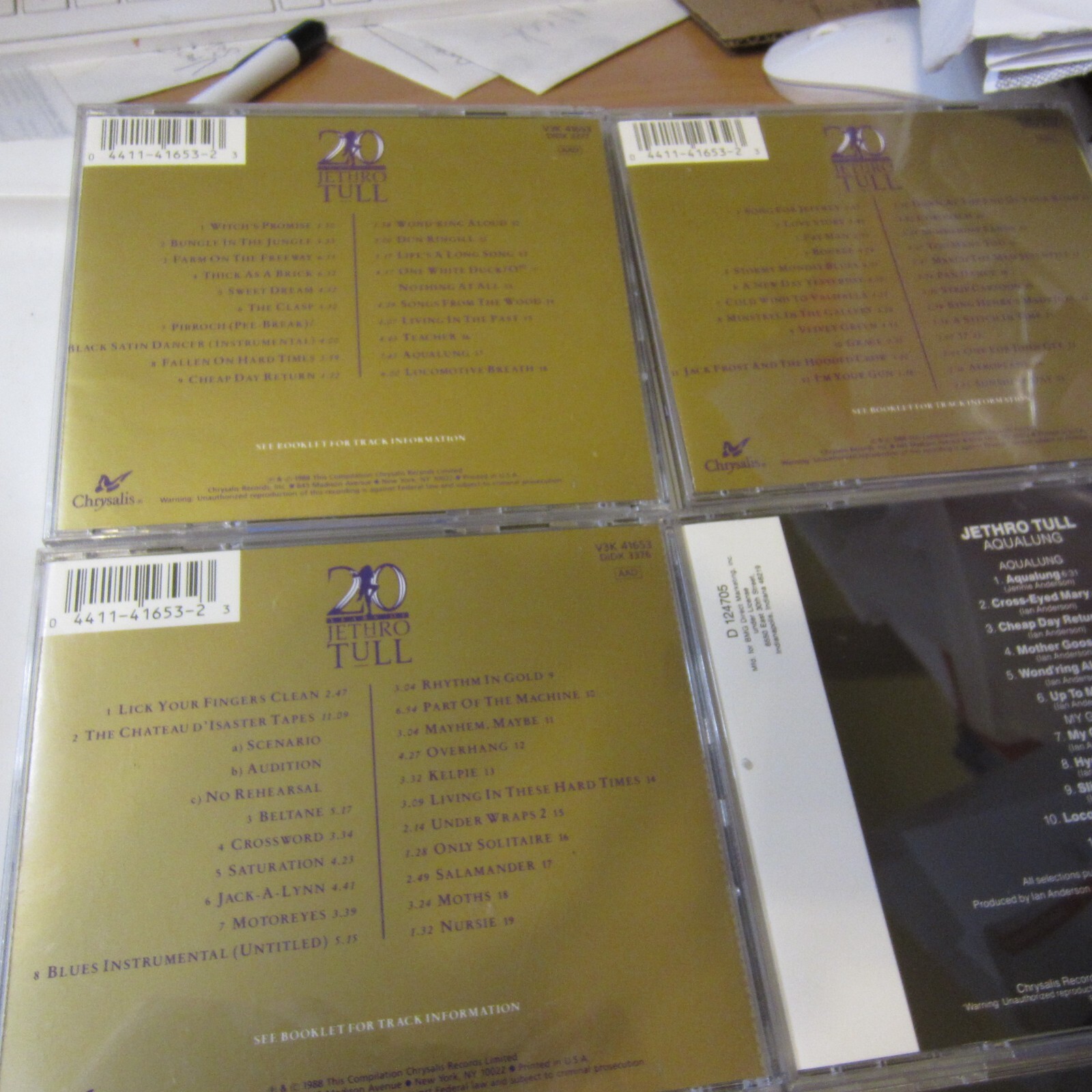 Jethro Tull Amazing CD LOT OF CD 9 GREAT COLLECTION | eBay
