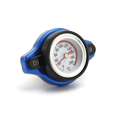Thermostatic Radiator Cap 13 PSI Pressure Rating with Temperature Gauge ...