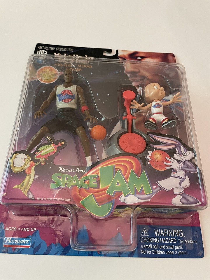 Space Jam Michael Jordan + Elmer Fudd AF Set New 1996 Movie Amricons | eBay
