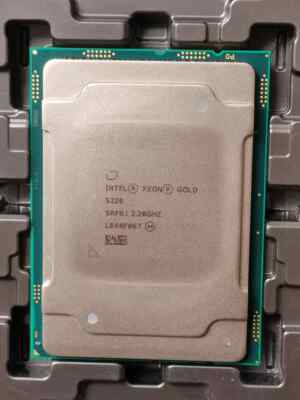 Intel XEON GOLD 5220 SRFBJ 18-core 2.20GHZ 125W CPU processor Via DHL ...