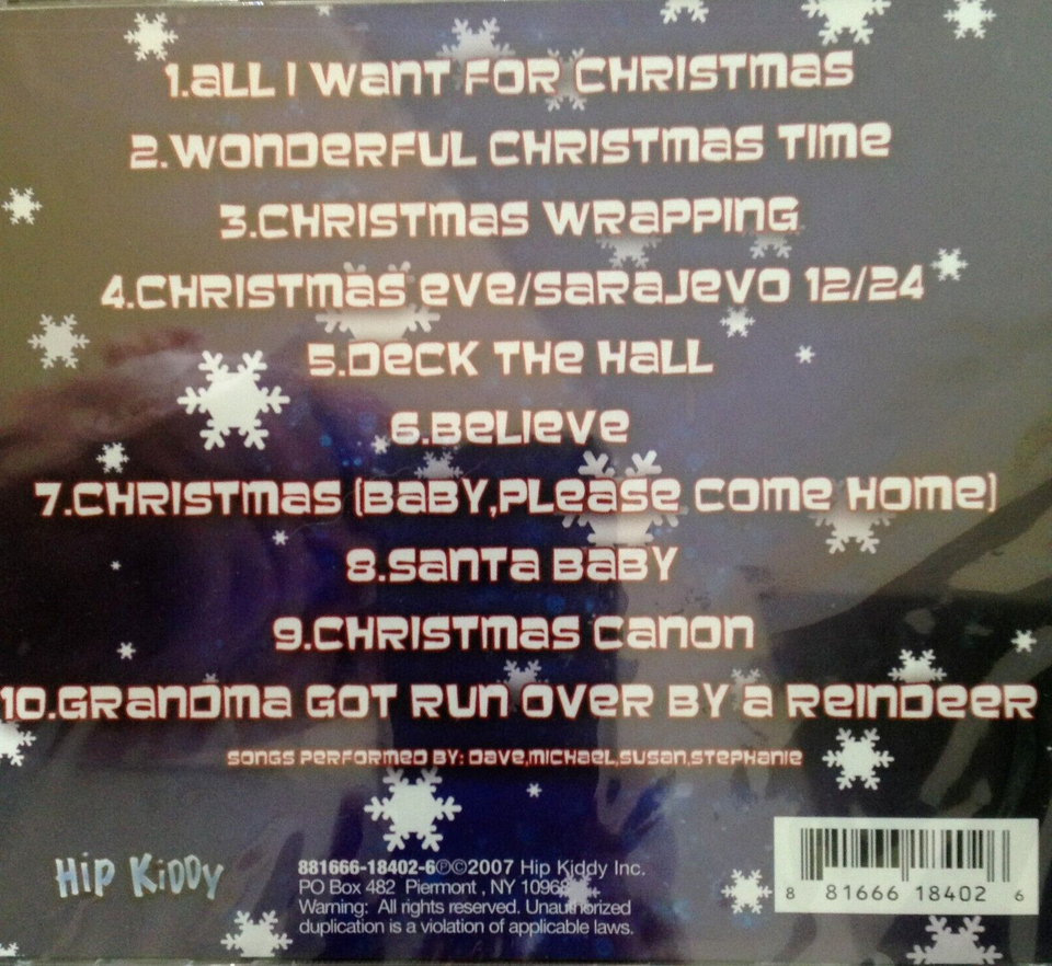 Today's Holiday Hits by Dave Michael & Susan Stephanie (CD, 2007) Hip ...