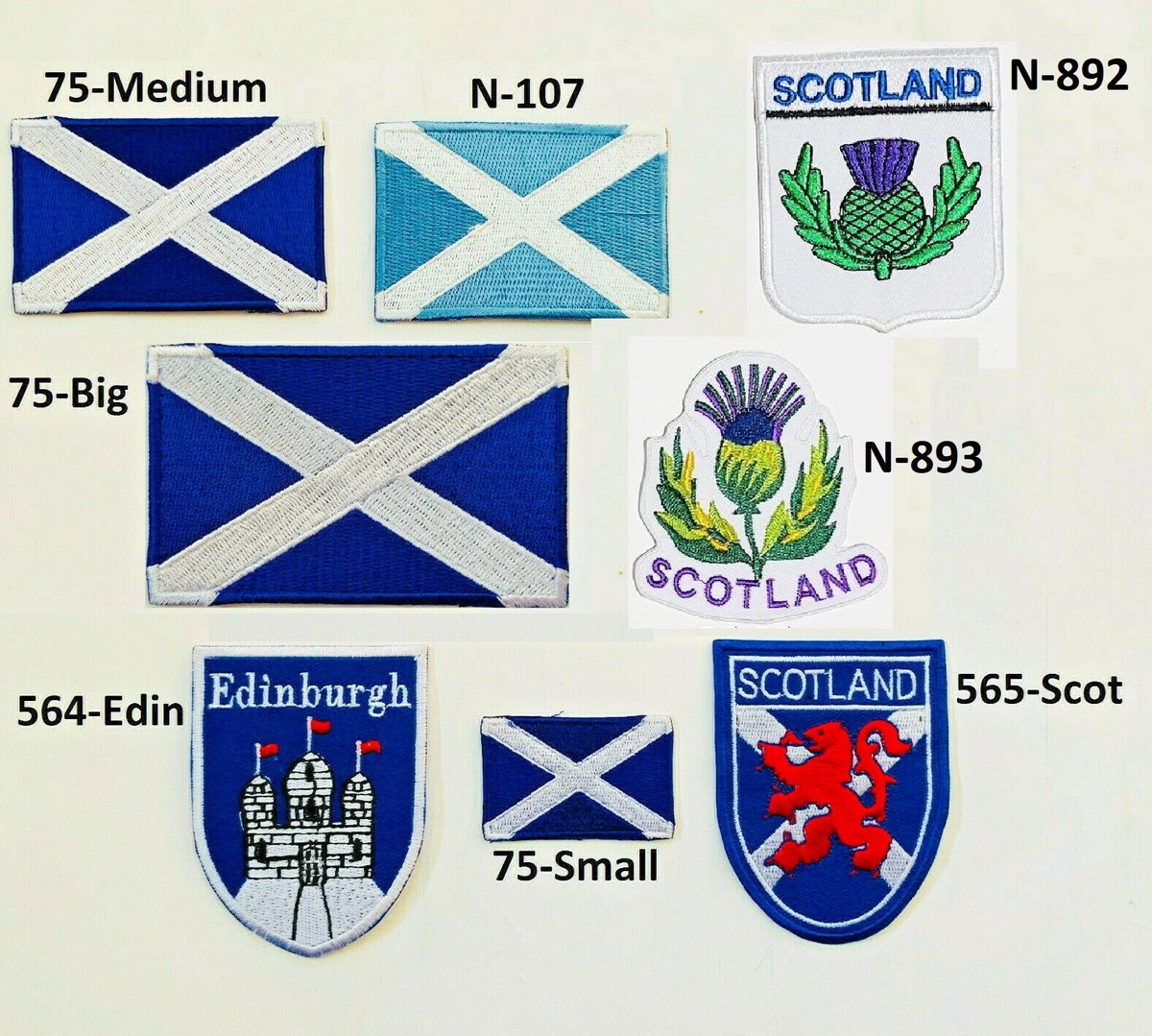 Scottish Patches