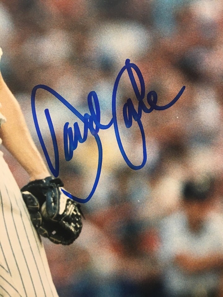 FORMER MLB PITCHER DAVID CONE AUTO 8 X 10 PHOTO NY YANKEES METS KC ...