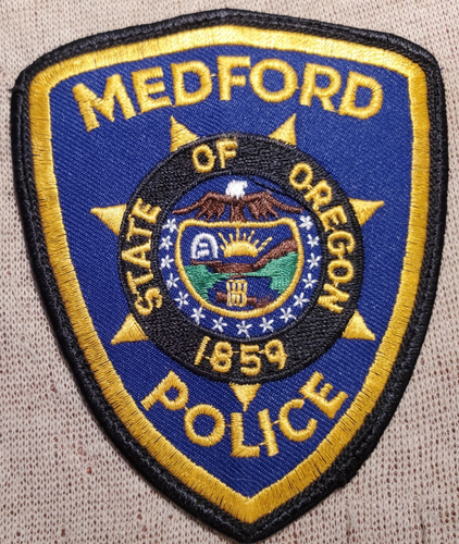 OR Medford Oregon Police Shoulder Patch | eBay