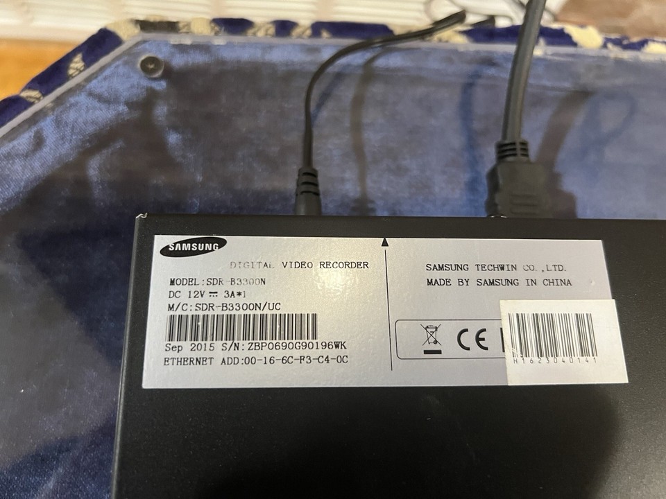 Samsung Dvr 4 Channel with # 4 cameras | eBay