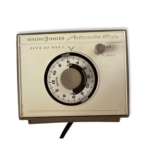 Vintage GE General Electric Automatic Timer Model #8117 | eBay