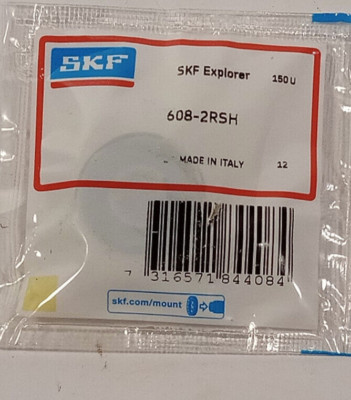 1 NEW SKF 608-2RSH RADIAL DEEP GROOVE BALL BEARING NNB ***MAKE OFFER ...