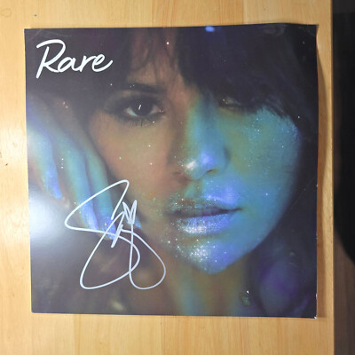 Selena Gomez Autographed lithograph 12x12. Rave. Disney star signed ...
