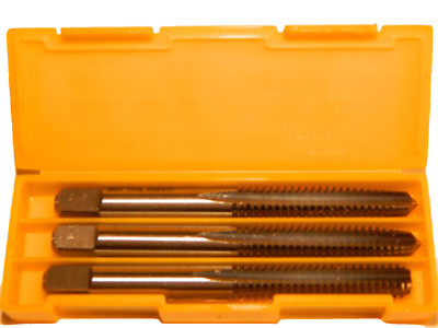 6-32 NC HSS TAP SET 3 Piece Taps Taper Plug Bottoming H3 Thread Class ...