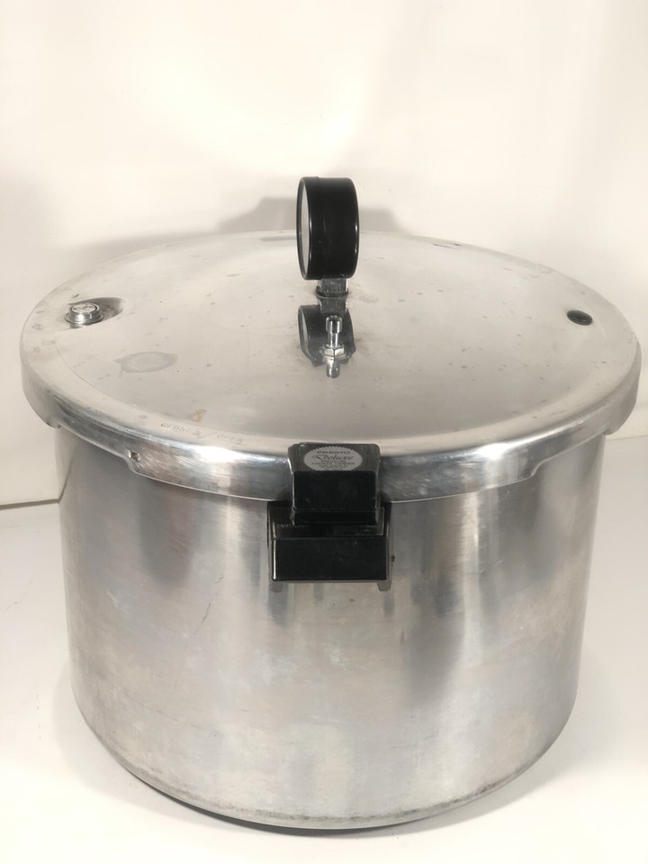Vintage Presto Deluxe Pressure Canner Cooker 17 Qt Made In USA | eBay