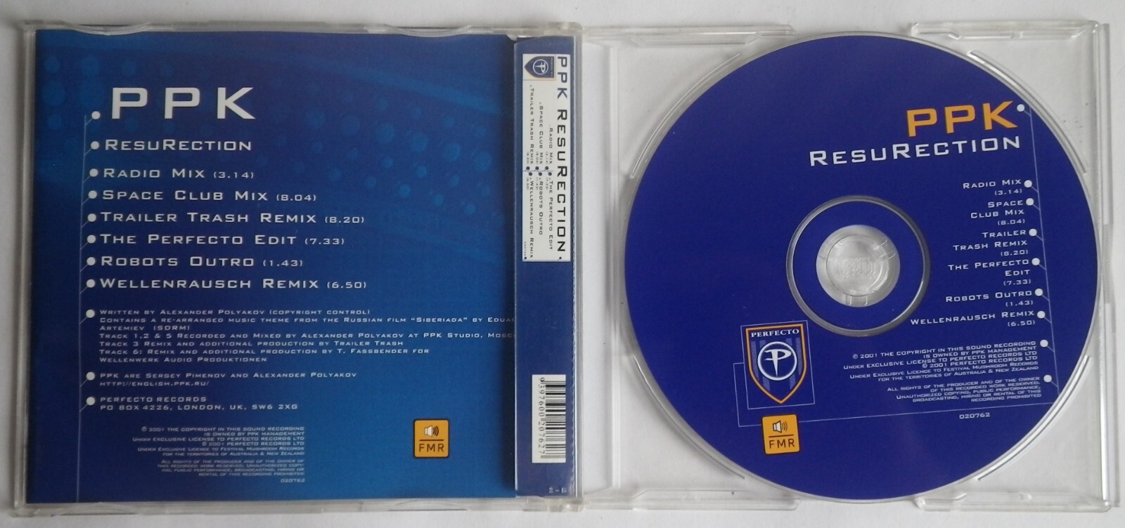 PPK - Resurection 6 track SP CD [New Case] | eBay Australia