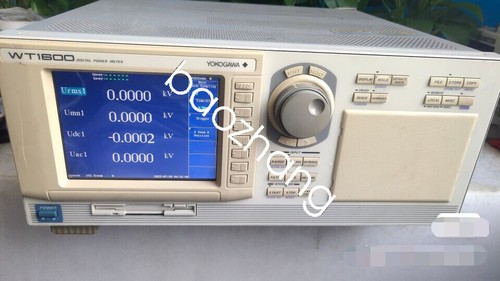 YOKOGAWA WT1600 DIGITAL POWER METER SYSTEM 760101 SINGLE ELEMENT 600V ...