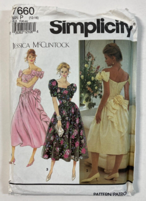 Jessica Mcclintock Patterns Special Occasion Dress With Bodice