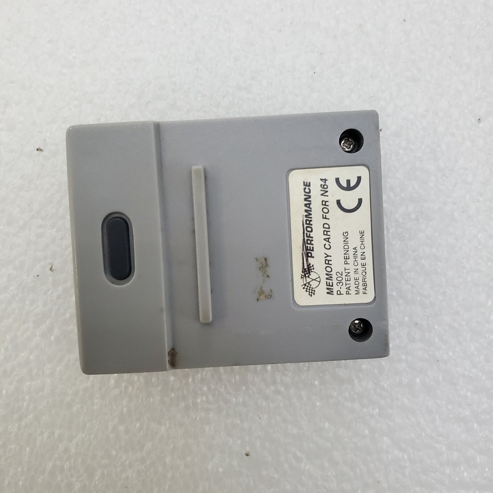 Performance Memory Card Plus (Nintendo 64, N64) Memory Pack Pak | eBay