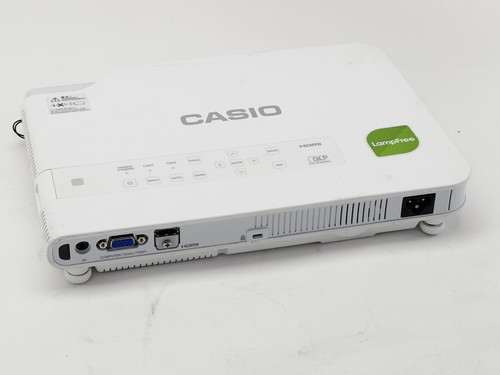 Casio XJ-A142 2500lm DLP XGA Slim Desktop Projector - Sleek White ...