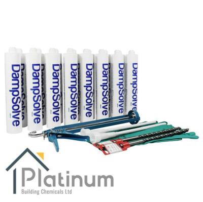 DAMPSOLVE Damp Proof Cream Kit (16 x 380ml Kit) | DPC Course Injection ...