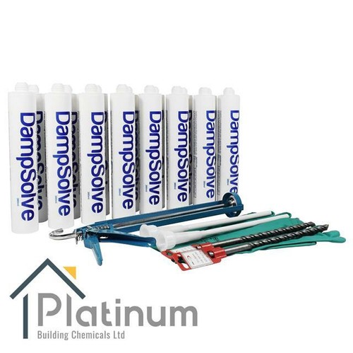 DAMPSOLVE Damp Proof Cream Kit (16 x 380ml Kit) | DPC Course Injection ...