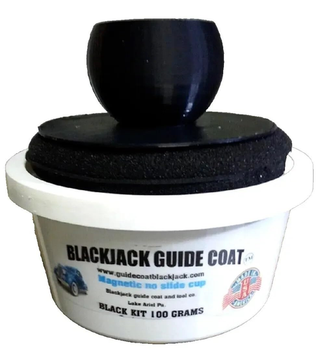 Black Dry Powder Guide Coat Kit. 98% Pure Graphite Micro Fine Powder ...