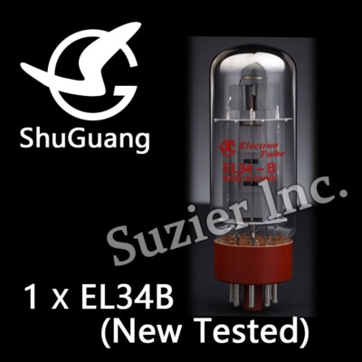 1pcs ShuGuang EL34B 6CA7 Vacuum Valve Tube EL34 Amplifier Tested New ...