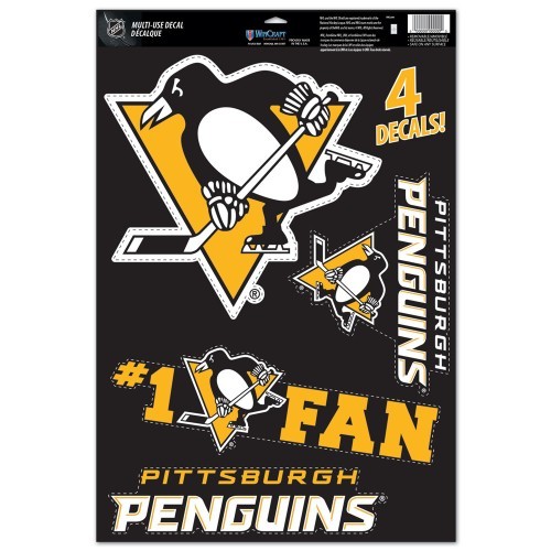 Pittsburgh Penguins Multi Use Decal Set | eBay