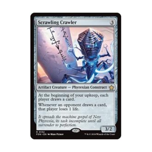 WOTC Foundations Scrawling Crawler (R) (Foil) NM | eBay