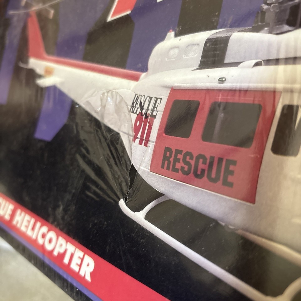 NEW SEALED 1993 AMT ERTL 1/48 Scale Rescue 911 Helicopter Model Kit ...