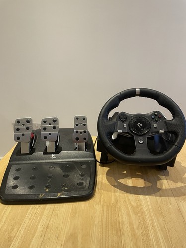 Logitech G920 Steering Wheel and Pedals for Xbox / PC Untested | eBay UK