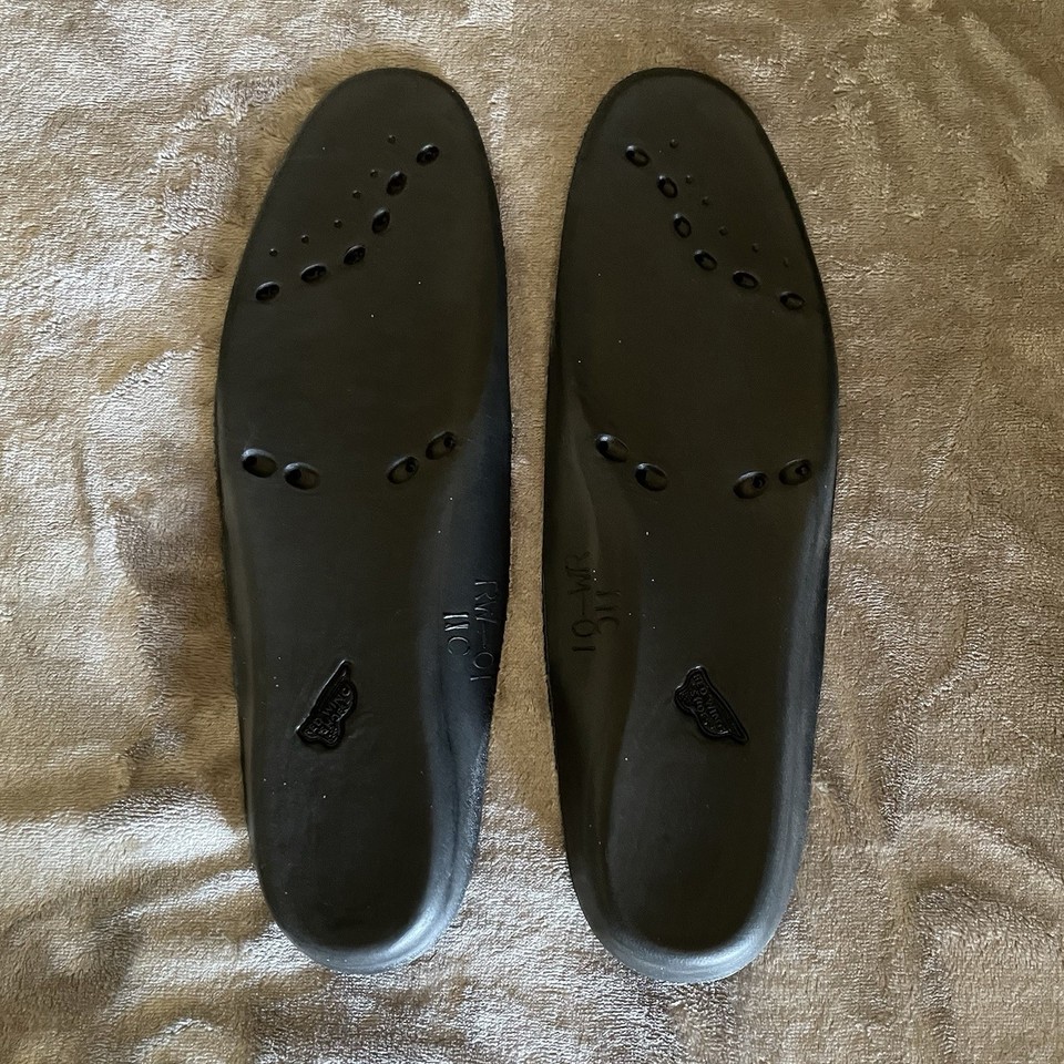 Red Wing Shoes OEM Footbed Cushioned Insoles. Rubber Back Men’s 11C | eBay