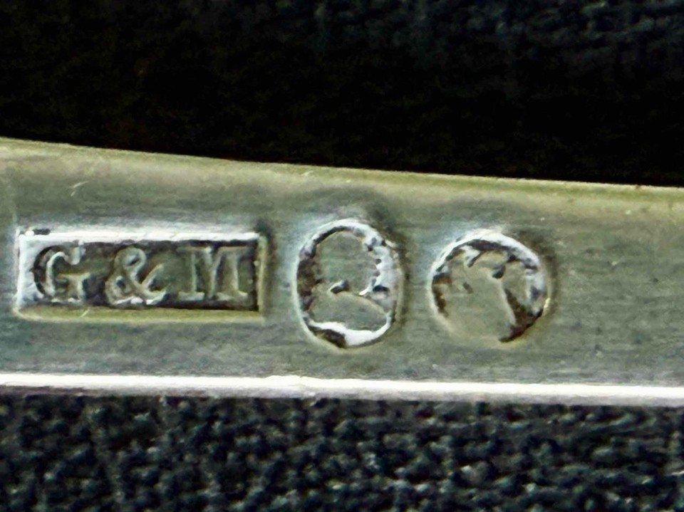 Antique Set Of 4 G&M Coin Silver Forks Fiddle Pattern 138 Gm Gale ...