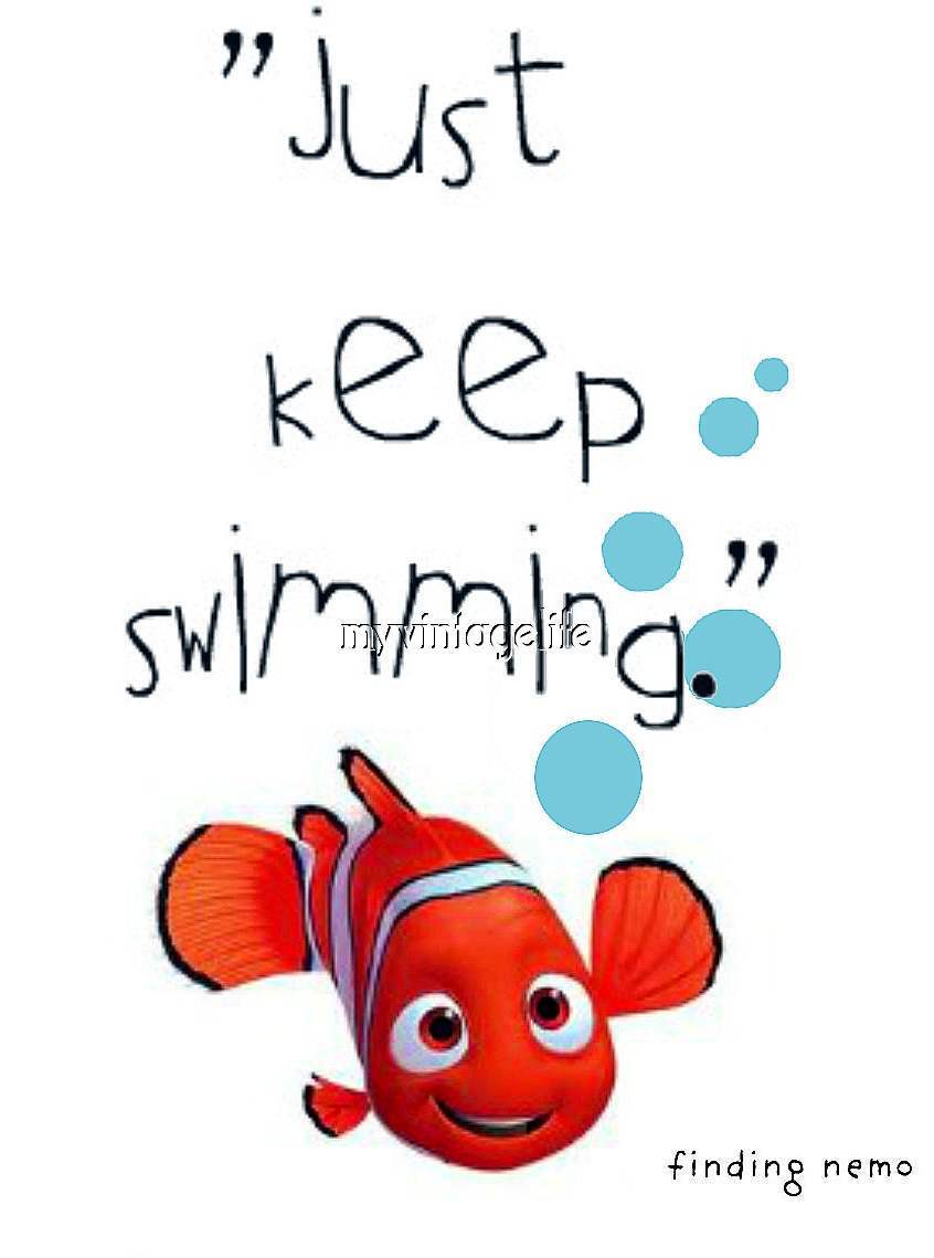 Finding Nemo Wallpaper Just Keep Swimming