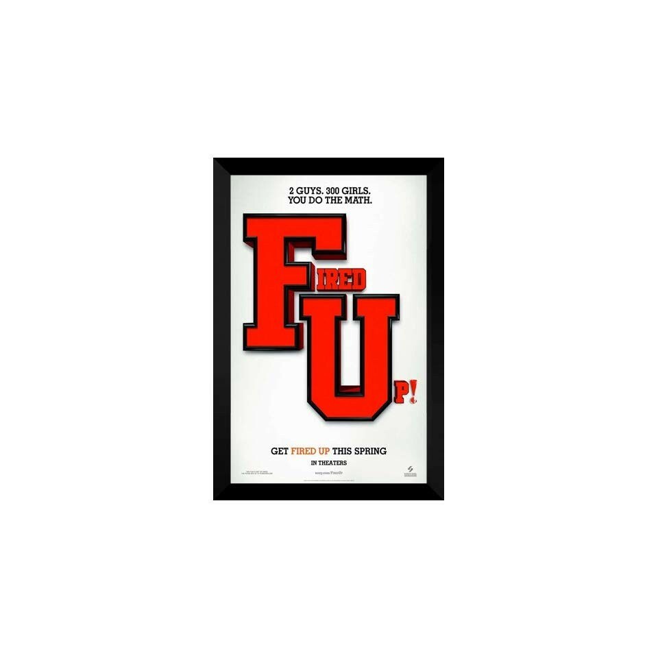 Fired Up College Letters Movie Poster 27x40 | eBay