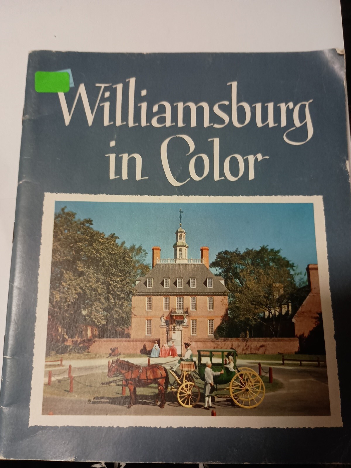 Colonial WILLIAMSBURG IN COLOR booklet T L Williams 1959 C4 | eBay