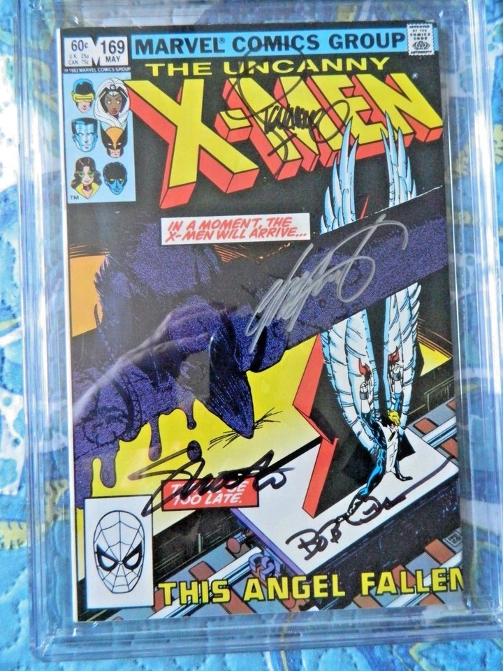 Uncanny X-MEN #169 Signed by Chris Claremont & Jim Steranko & Bob ...