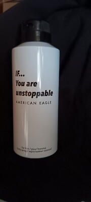 American Eagle - If You are Unstoppable fragrance Body spray for Men ...