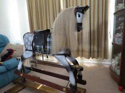 Large size rocking horse will take up to 120kg adult weight | eBay