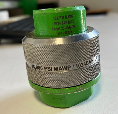 Twist-Lock Quick Disconnect Coupling 20-056-003, 15K PSI MAWP, 1034 BAR ...