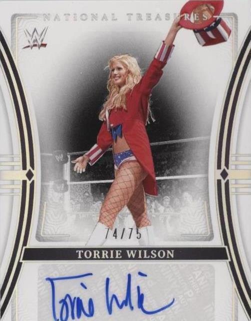 2024 Panini National Treasures WWE - Legendary Signatures Torrie Wilson ...