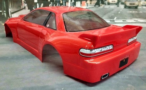 NISSAN S13 Custom Painted RC Car Body 1/10 OnRoad HPI/4Tec2.0/V100/RDS ...