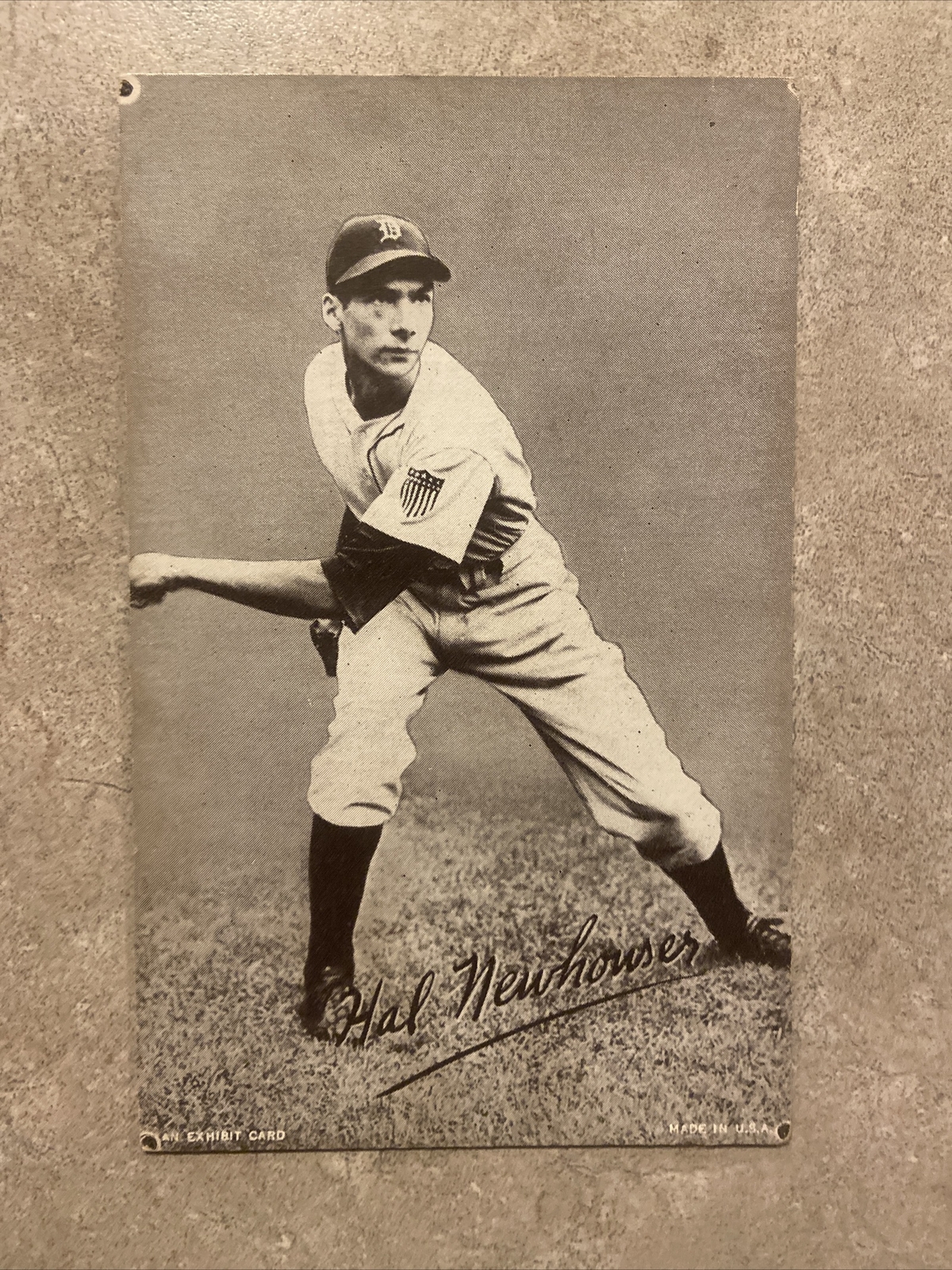 1947-66 Hal Newhouser Exhibit Baseball Card | eBay