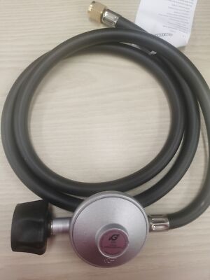 LPG Propane Hand Wheel Gas Regulator Kit 28mbar With 1.5M Hose Pipe ...